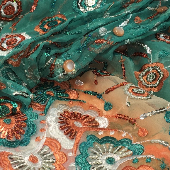 Statements by Vix | Accessories | Exclusive Vintage Embroidered Indian ...